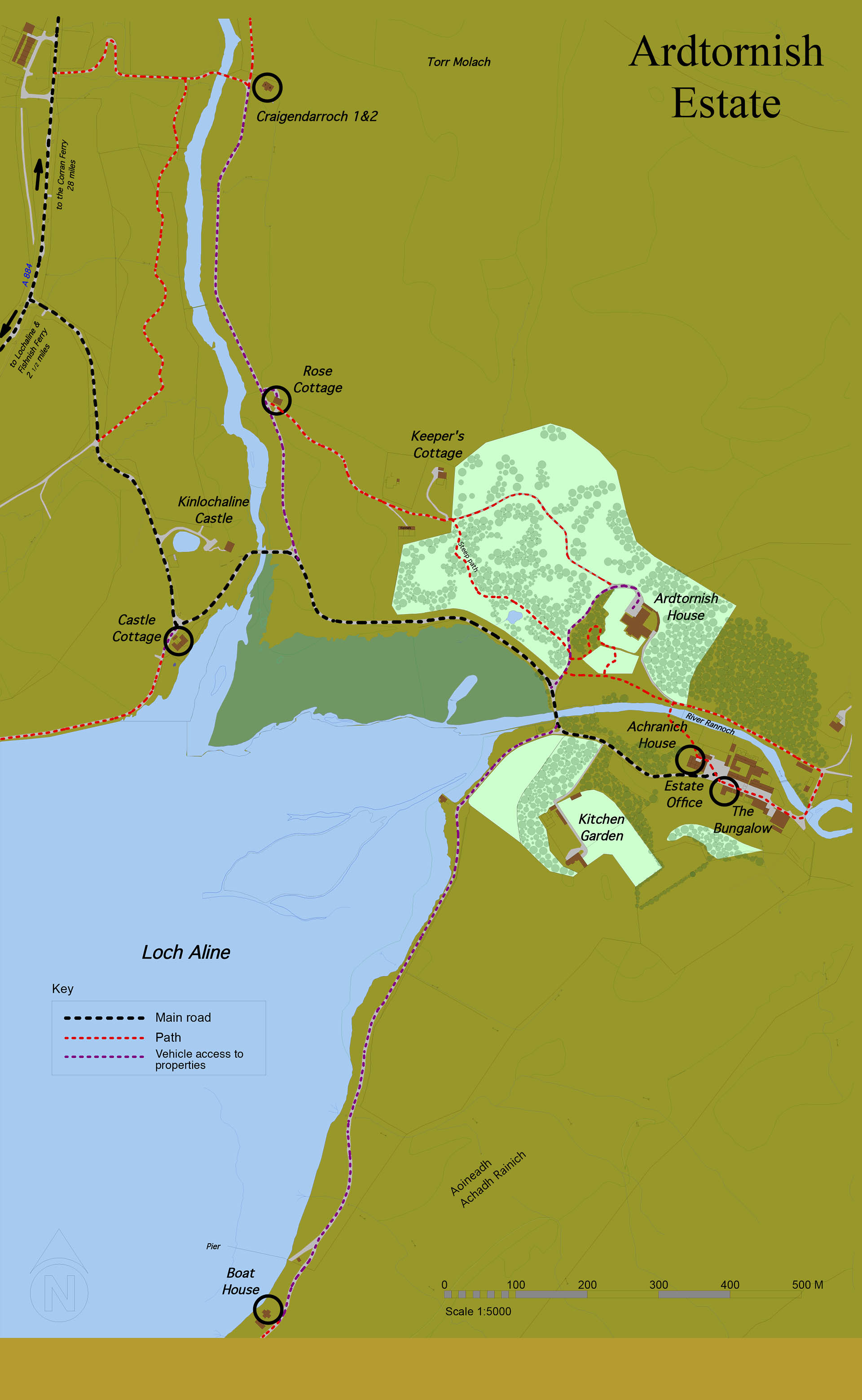 Location - Ardtornish Estate