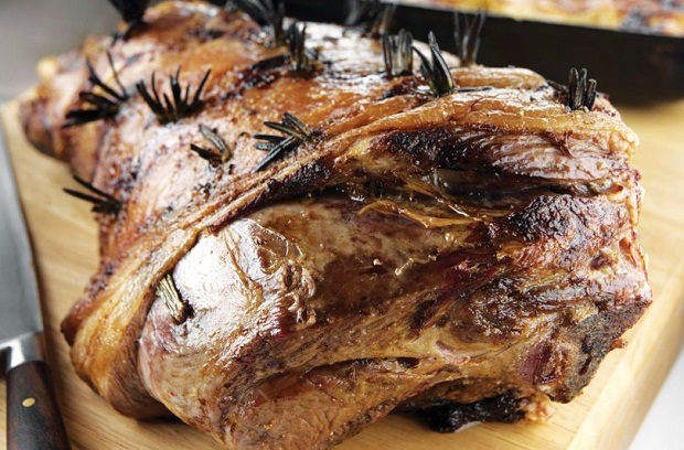 Roast Leg of Hogget with Mint Sauce - Ardtornish Estate